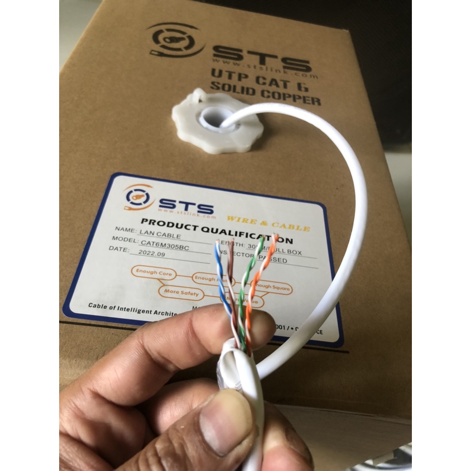 Cat5-cat6-utp NETWORK CABLE (Unshield Twist Pair) SOLD BY METER - 24 ...