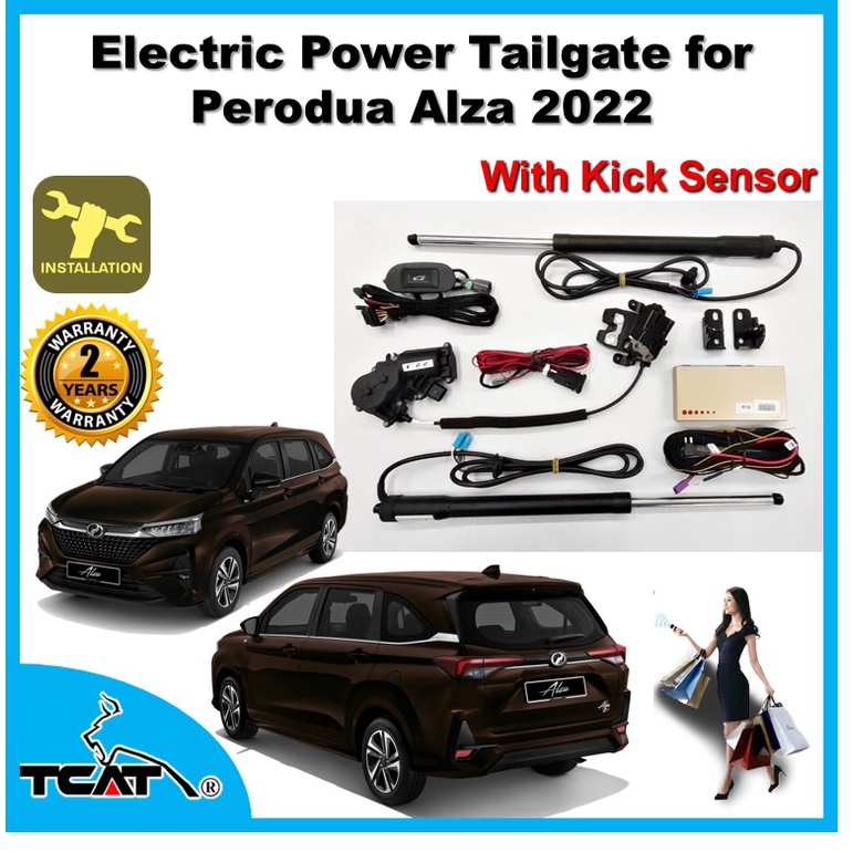 Perodua Alza 2022 Electric Power Tailgate Powerboot with Kick Sensor ...