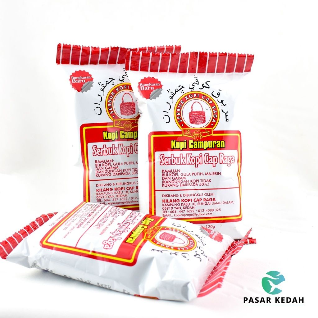 CLEARANCE SALE EXP 03/11/2023 120Kopi Campuran Serbuk Kopi Cap RAGA ...