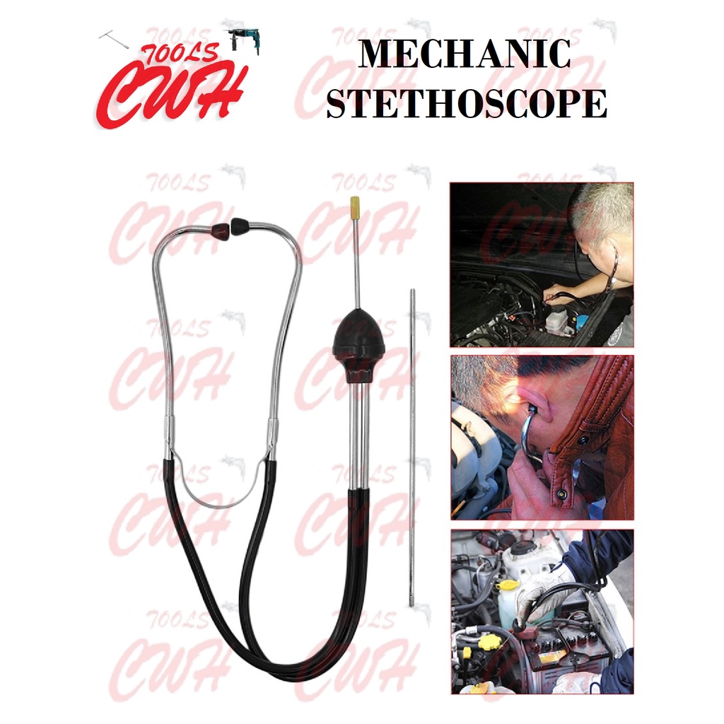 CAR AUTOMOTIVE MECHANIC STETHOSCOPE CYLINDER ENGINE BLOCK Diagnostic ...