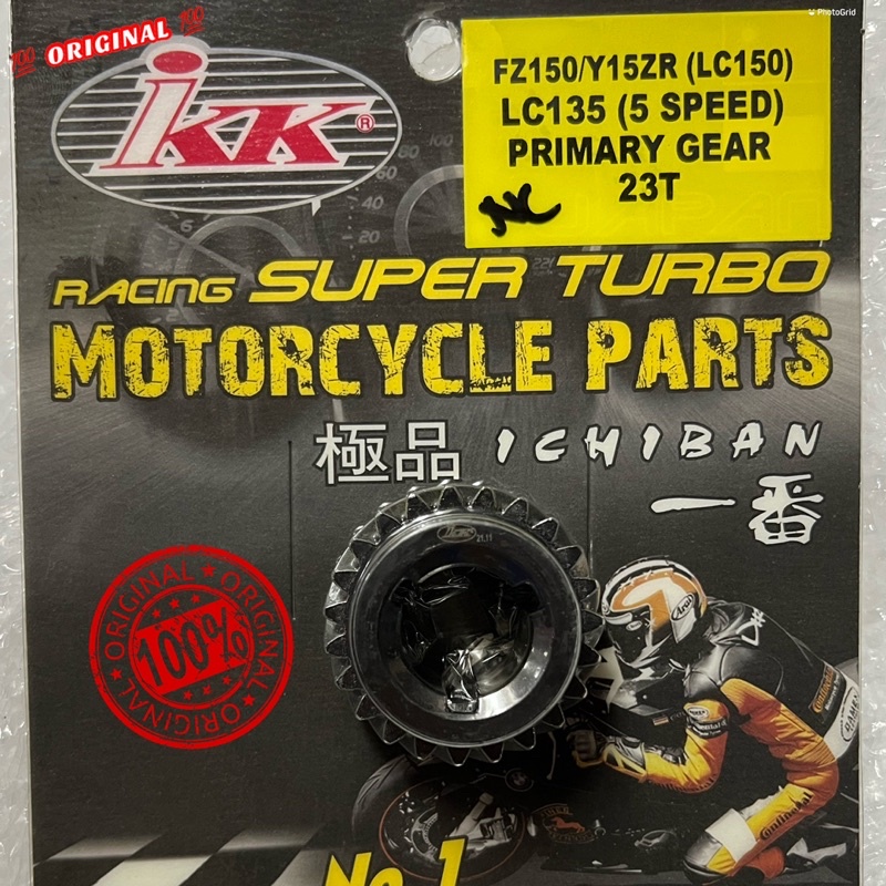 PRIMARY CLUTCH GEAR Y15 IKK 23T LC135 5S | Shopee Malaysia