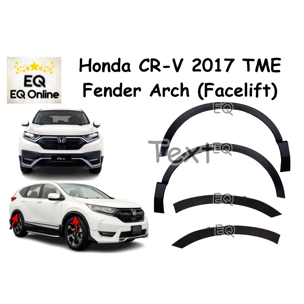 Honda CRV CR-V 2017 TME Fender Arch, Wheel Arch, Fender Spoiler, Fender Mudguard Skirt *Genuine ...