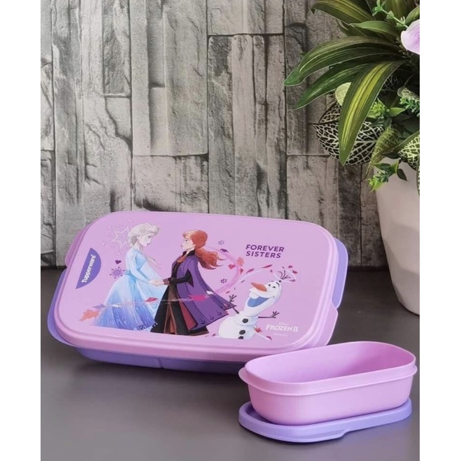 Tupperware Light Purple Frozen Lunch Box / Bento / Food Container ...