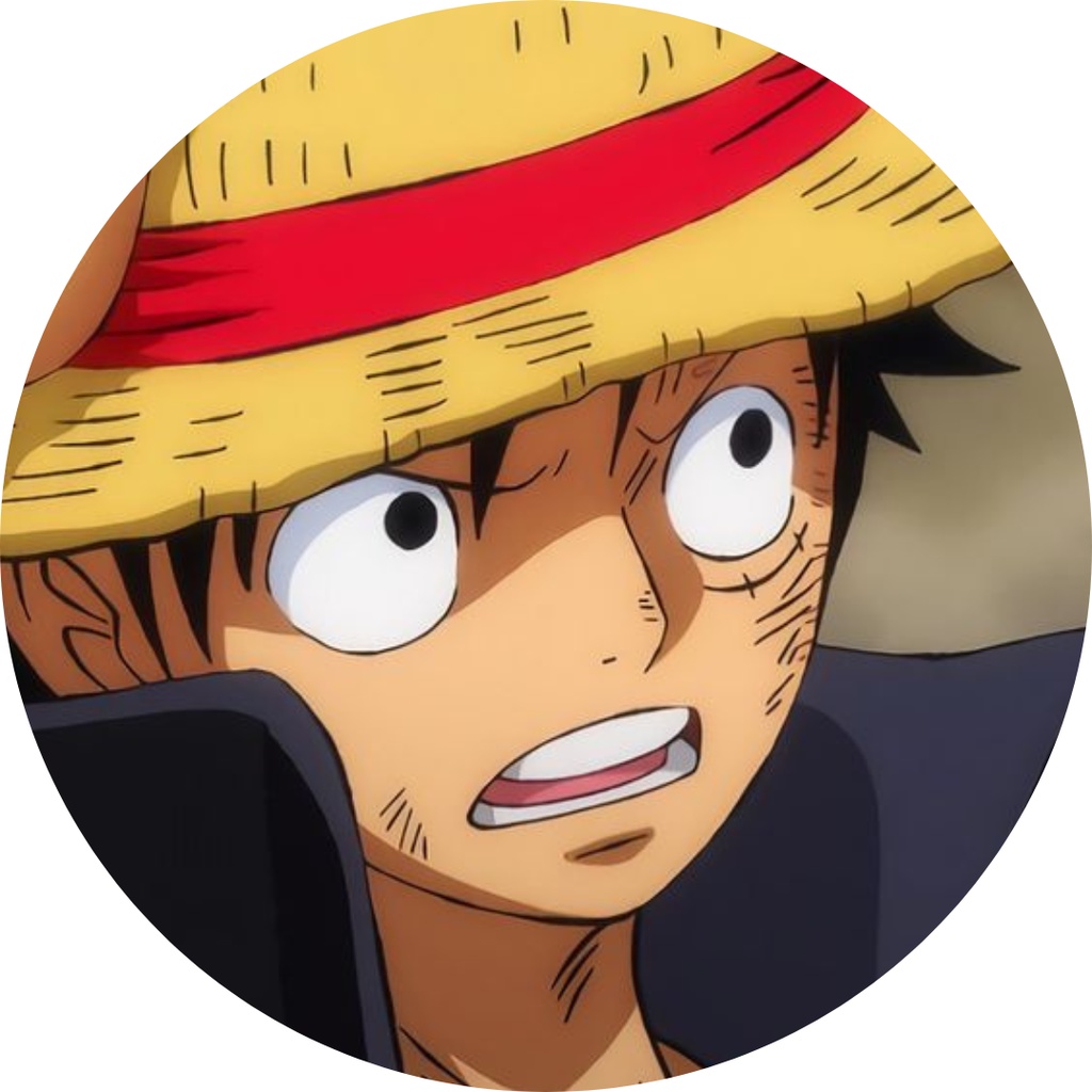 One Piece Luffy Button Badge 58mm | Shopee Malaysia