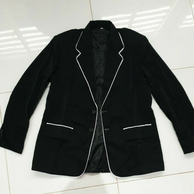 HITAM Black JAS, SCHOOL JAS, SCHOOL ALMAMATER JAS, READY STOCK, Black ...