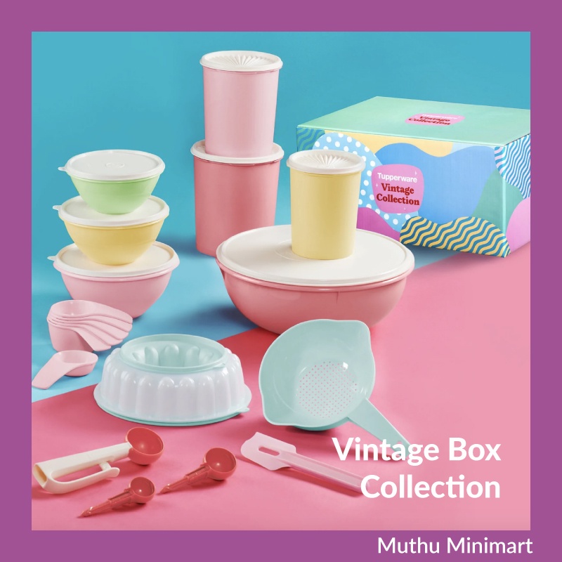 Original Tupperware | Vintage Box Collection Set Food Storage Food ...