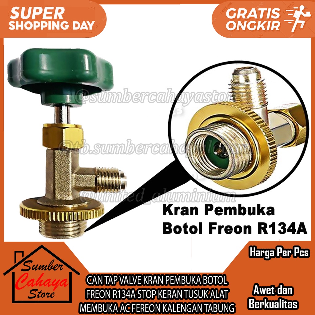 Can TAP VALVE R134A FREON REFRIGERANT R134A BOTTLE STOP FAUCET STICKING ...