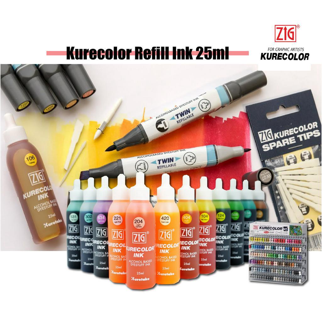 KURECOLOR REFILL INK 25ML | Shopee Malaysia