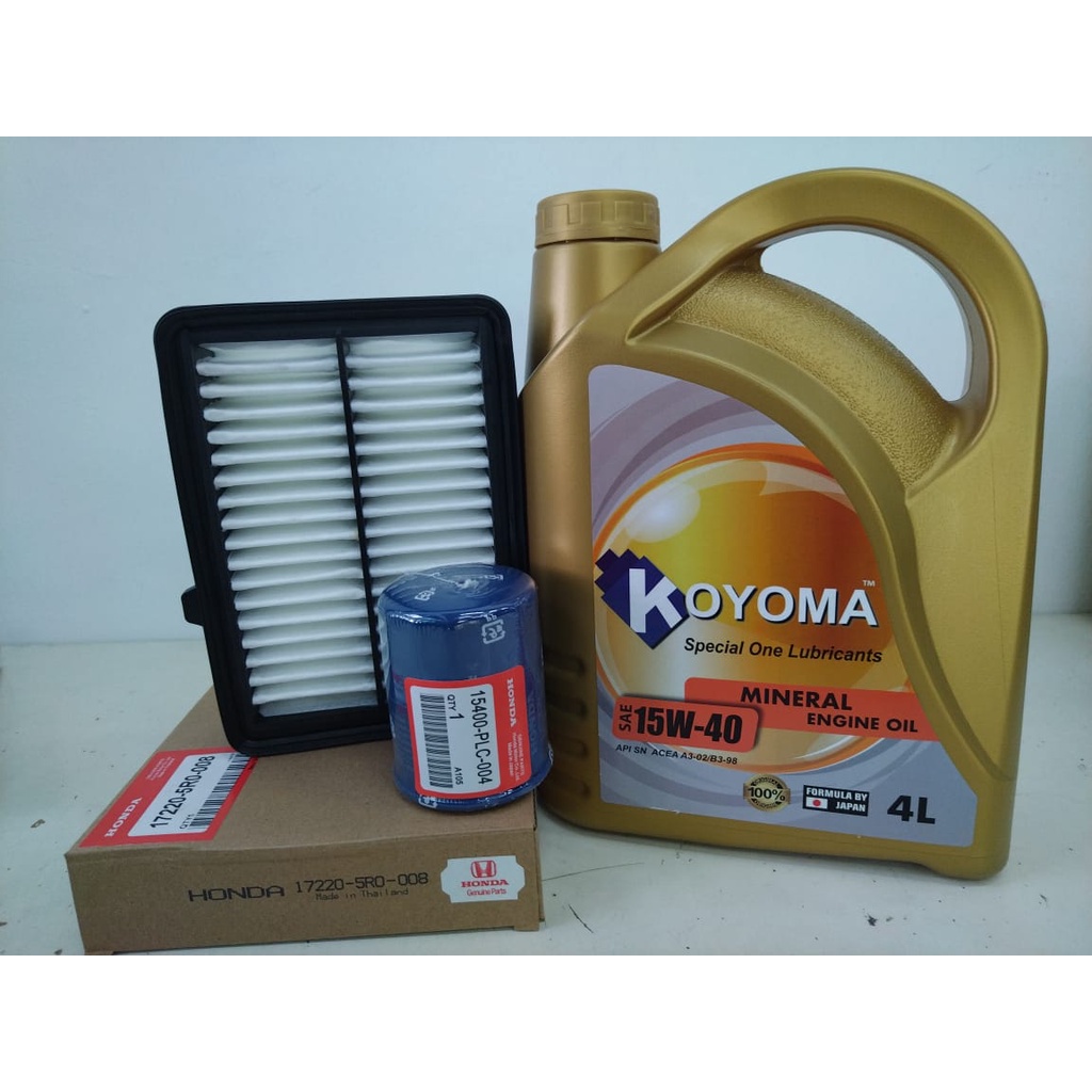 HONDA CITY T9A HYBRID,JAZZ T5A HYBRID AIR FILTER + OIL FILTER + KOYOMA ...
