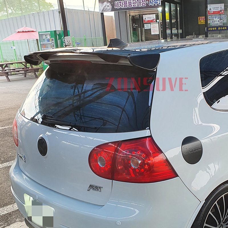 Use For Volkswagen Golf 5 MK5 Gti R20 03-08 Spoiler ABS Plastic Carbon ...