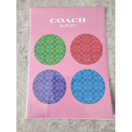 COACH Outlet Stickers Collection | Shopee Malaysia