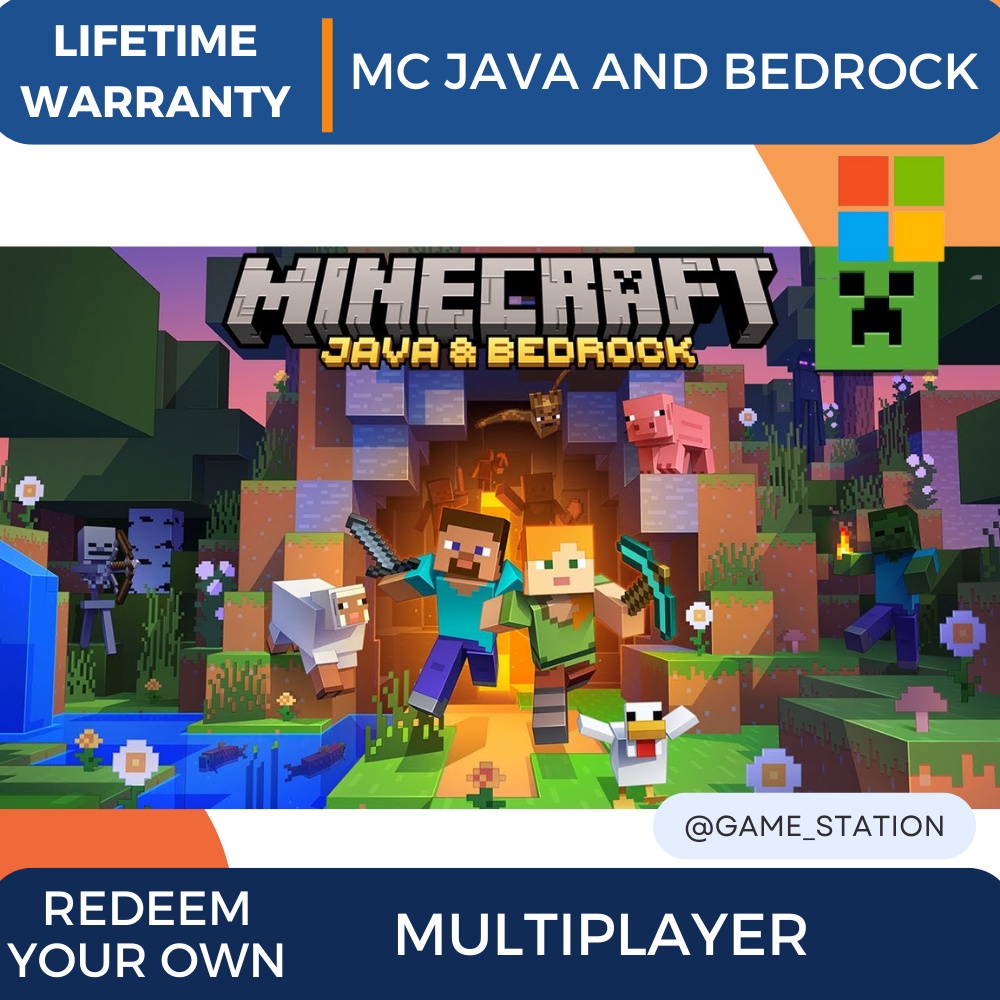 [Cheapest] Personal Minecraft Java/Bedrock Edition Full Access + Free ...