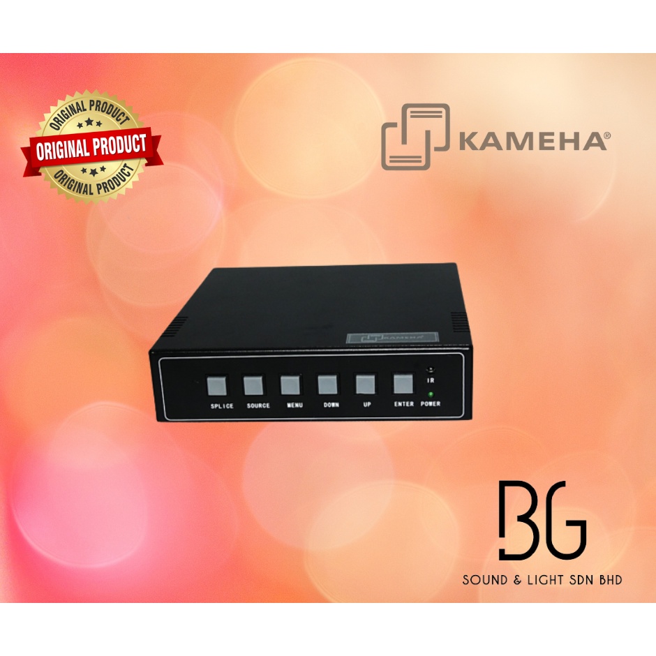 KA153 HDMI VIDEO WALL CONTROLLER 2*2 4K KAMEHA | Shopee Malaysia