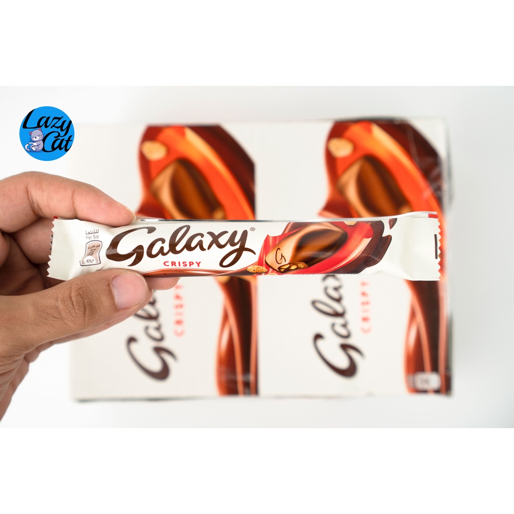 Galaxy Crispy Milk Chocolate 45*16G, 1 BOX | Shopee Malaysia