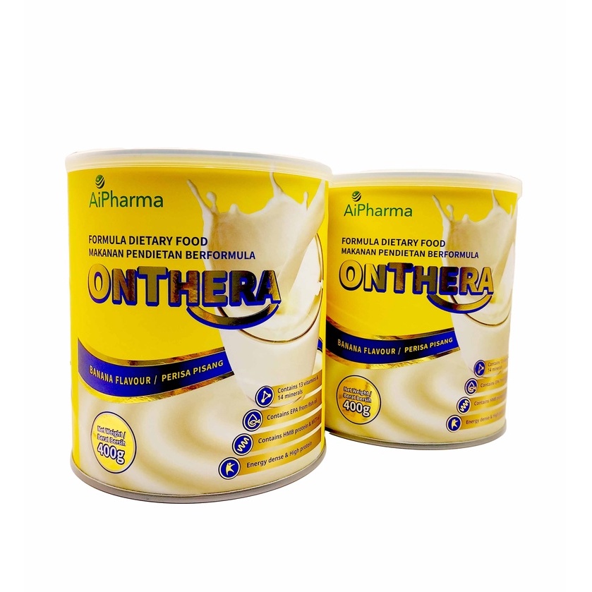 AIPHARMA ONTHERA Clinical Nutrition - Banana Flavour (400g) | Shopee ...