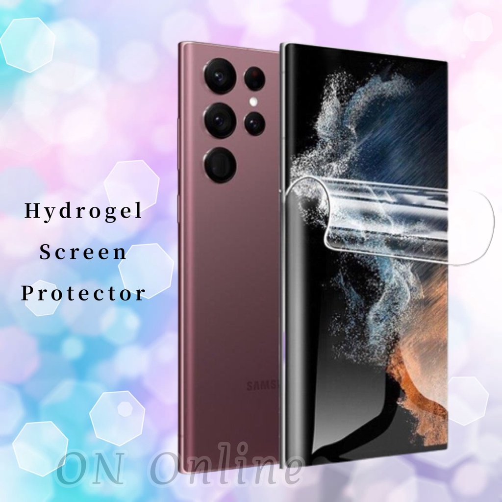 Hydrogel Screen Protector For Samsung S8 S9 S20 S21 S22 S23 S24 NOTE 8 ...