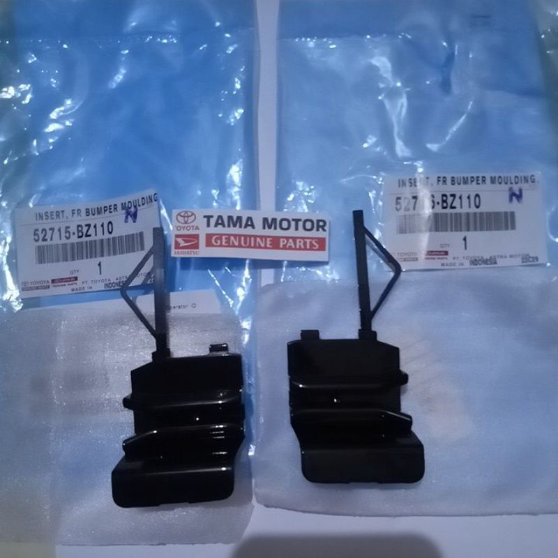 Insert FRONT BUMPER Molding AGYA Bolt Cap GRILLE FRONT BUMPER AGYA ...