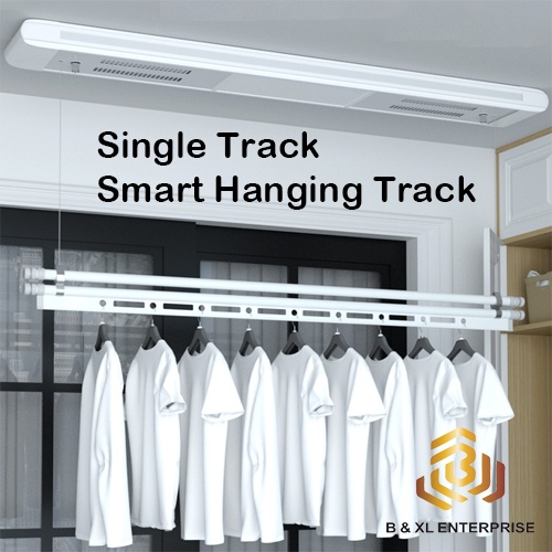 B & XL Single Track Smart Hanging Track/Automatic Lifting Hanger ...