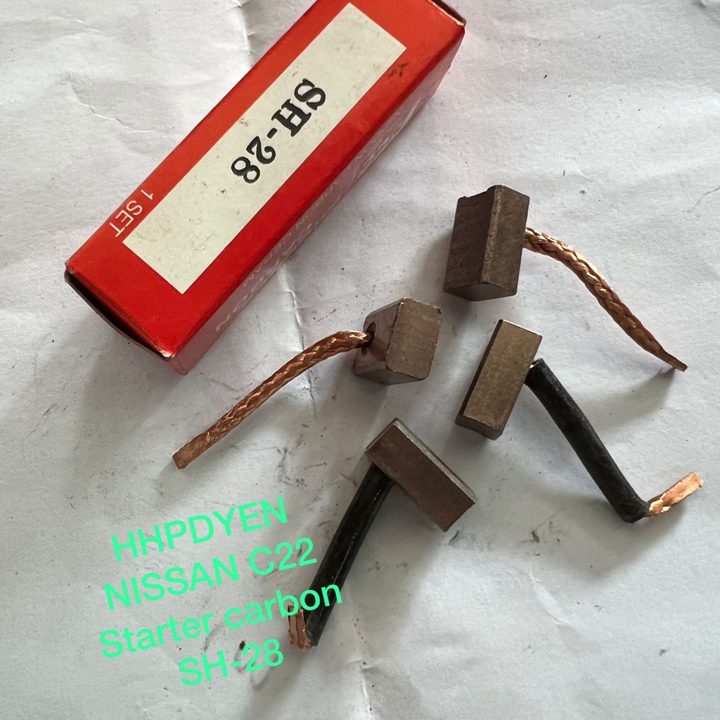 NISSAN VAN VANETTE C22 STARTER CARBON BRUSHSH28 [1BOX] READY STOCK ...