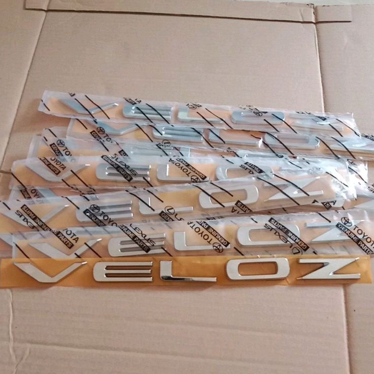 MESIN Veloz brand writing logo emblem on hood and rear trunk | Shopee ...