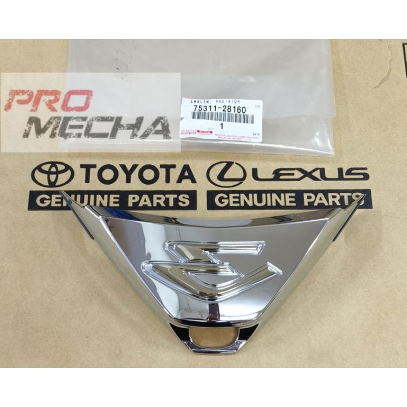 ORIGINAL ESTIMA 2006 ACR50 G FRONT GRILLE LOGO EMBLEM CHROME. | Shopee ...