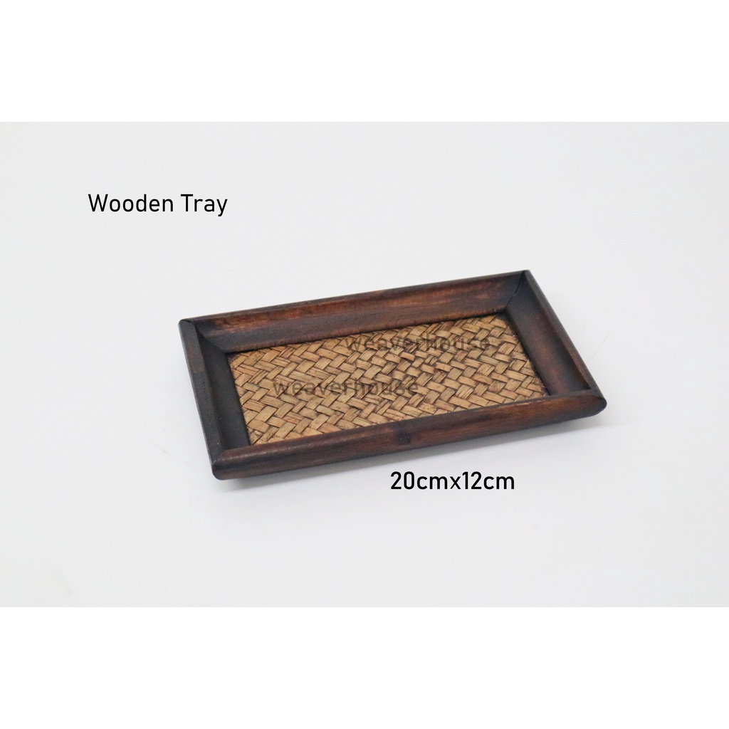 Wooden Tray (Flat Weaved) | Shopee Malaysia