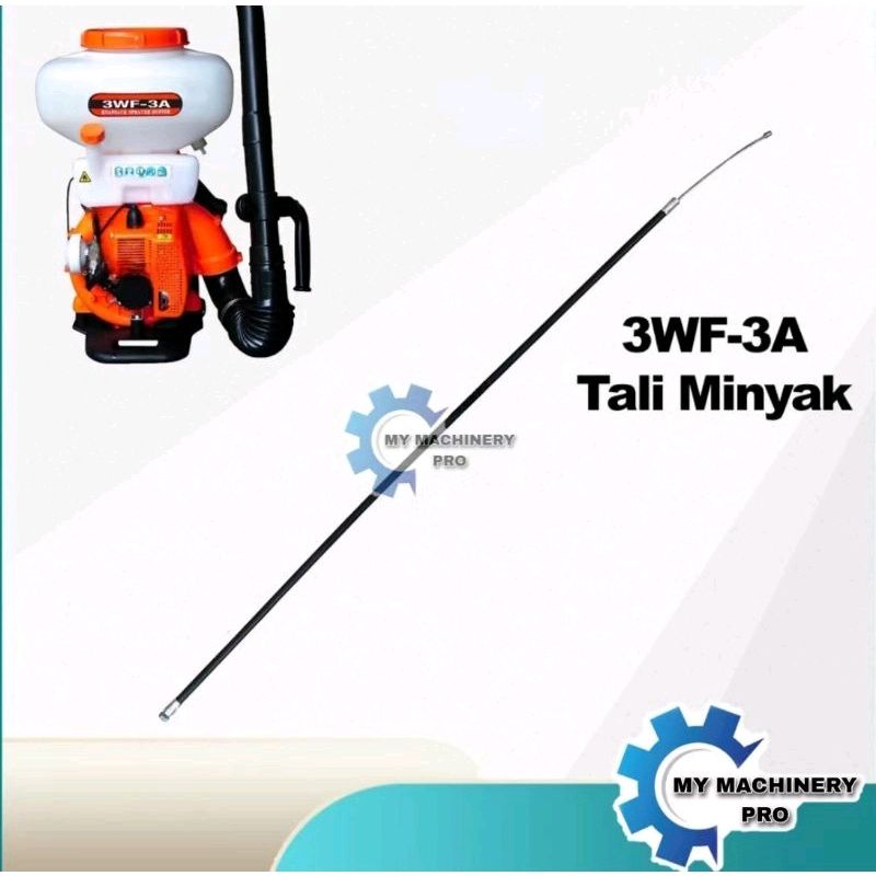 READY STOCK 3WF-3A THROTTLE CABLE TALI MINYAK 3F30 MESIN SEMBUR PADI MIST BLOWER PAM RACUN ...