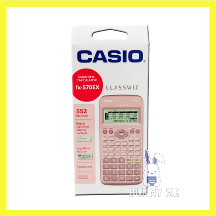 ORIGINAL CASIO SCIENTIFIC CALCULATOR CLASSWIZ FX-570EX / FX-570MS (2ND ...