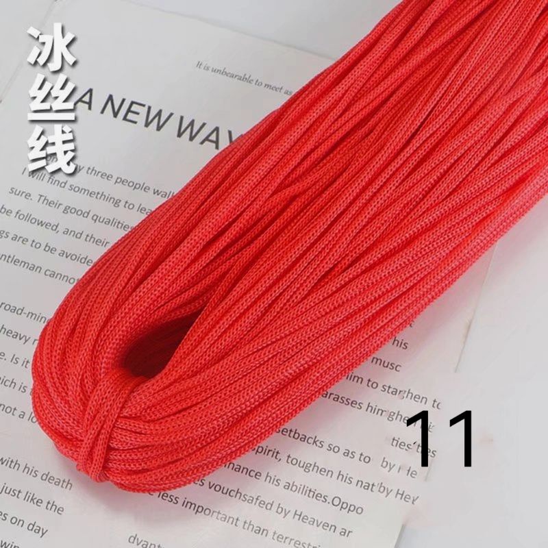 3mm Benang PP Yarn Benang Kait Topi Crochet Yarn Knitting DIY Bag Beg ...