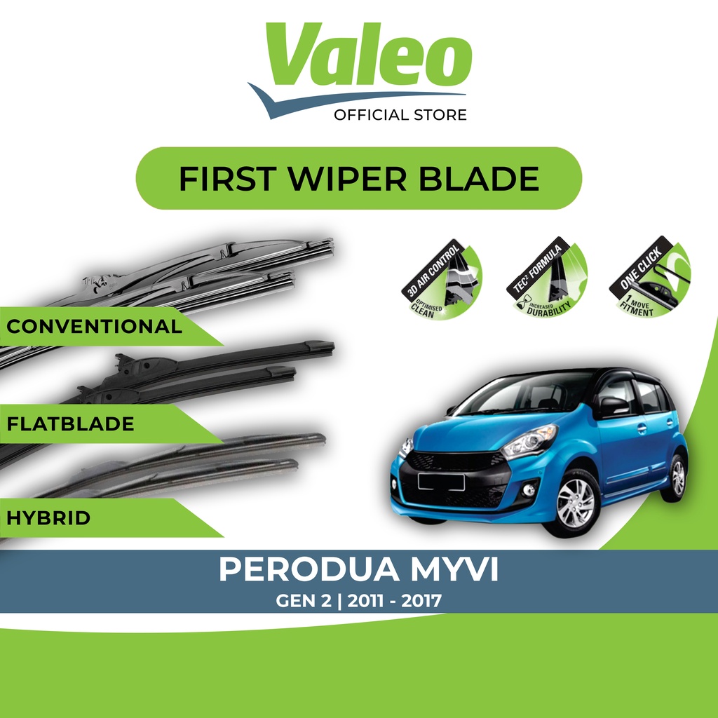 Valeo First PERODUA MYVI (2ND GEN) -Year ' 11 - ' 17 [Conventional|Flat ...