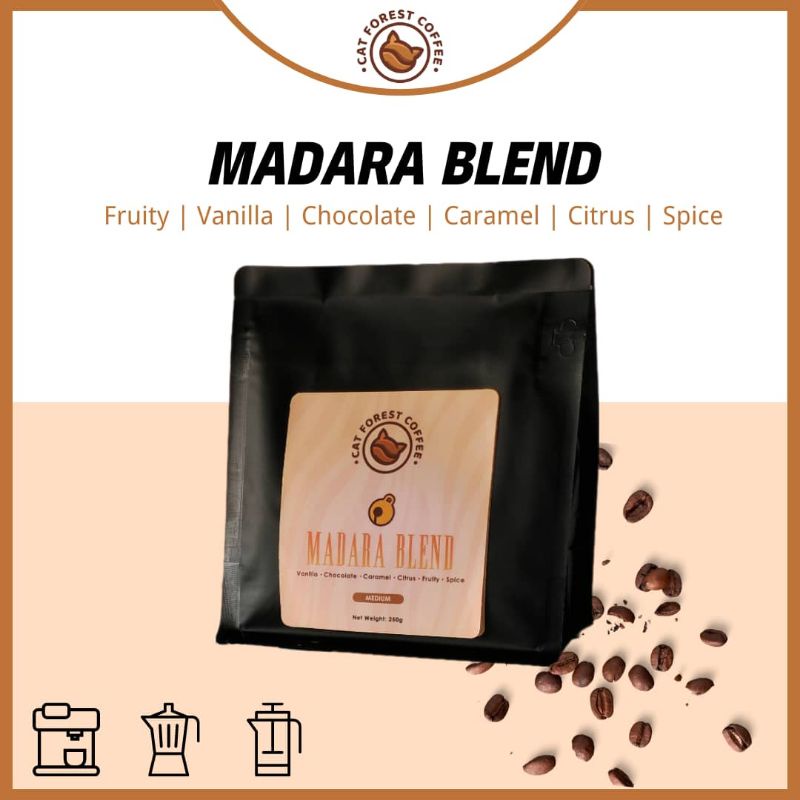 Coffee Bean - MADARA BLEND | Cat Series Coffee Bean | 100% Arabica ...