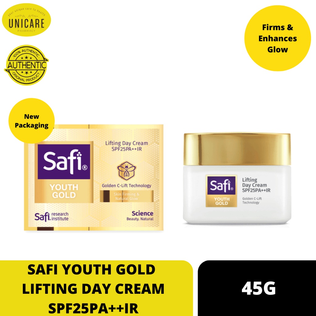 SAFI YOUTH GOLD LIFTING DAY CREAM SPF25PA++IR 45G. *Previously SAFI ...
