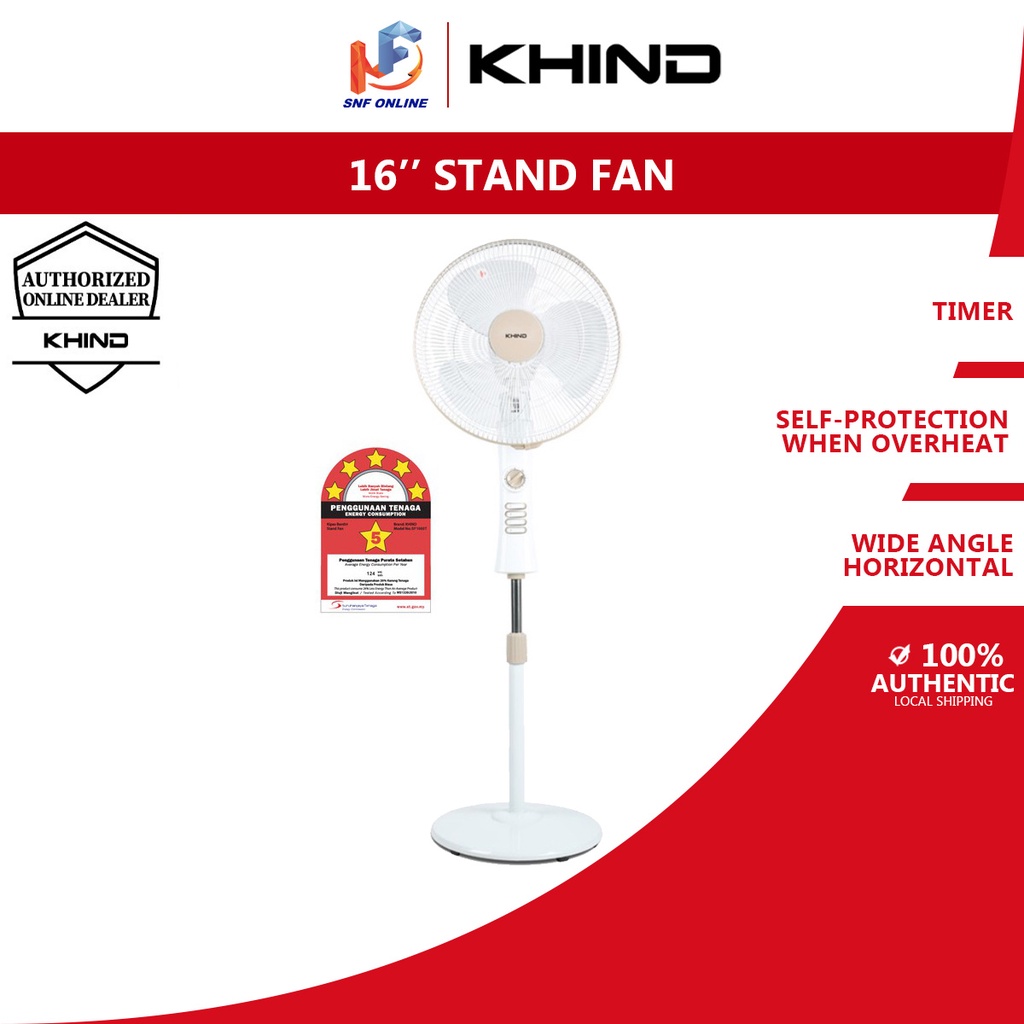 Khind Stand Fan (16") SF1660T | Shopee Malaysia
