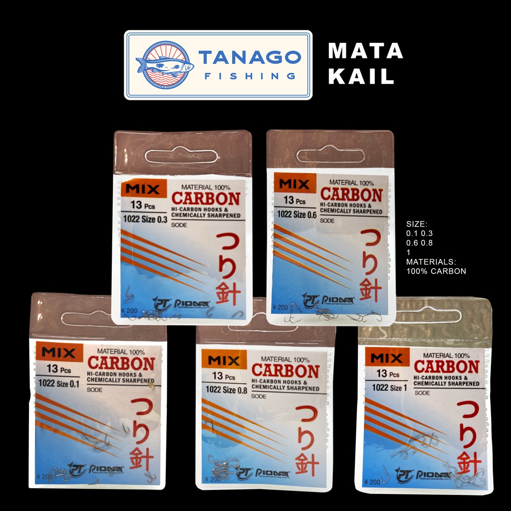 Tanago Micro Fishing Pioneer SODE Hook (Mata Kail) | Shopee Malaysia