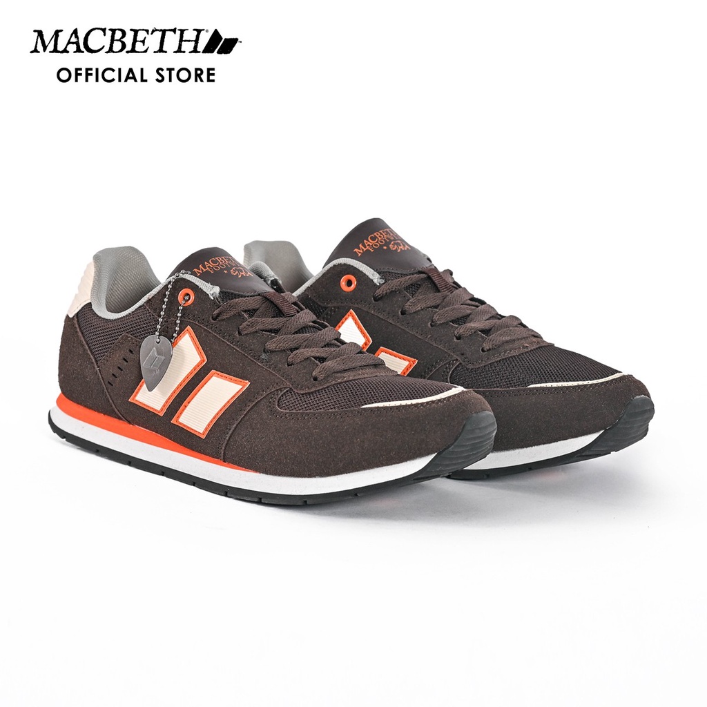 Macbeth Shoes - FISCHER ( Brown / Orange / White ) | Shopee Malaysia