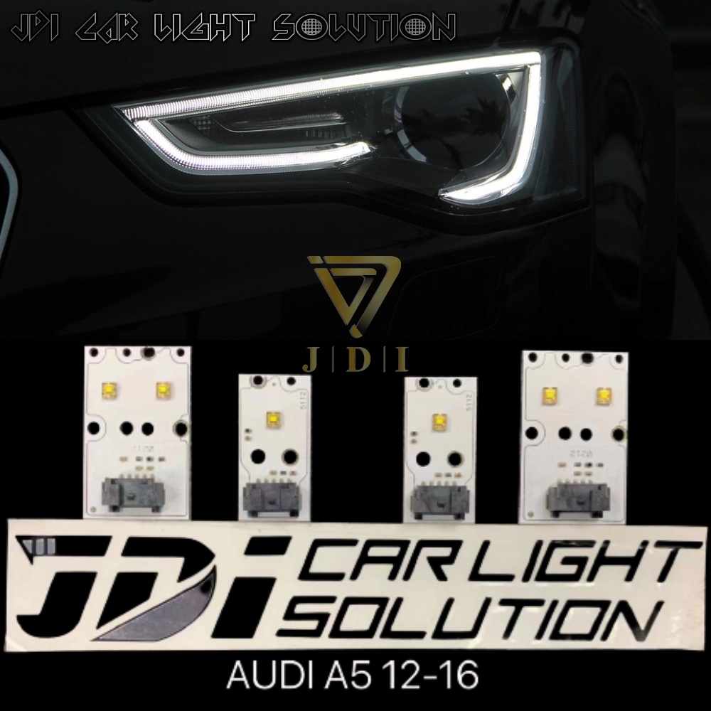 AUDI A5 12 13 14 15 16 DAY LIGHT LED HEADLAMP LIGHT TUBE LIGHT SOURCE ...