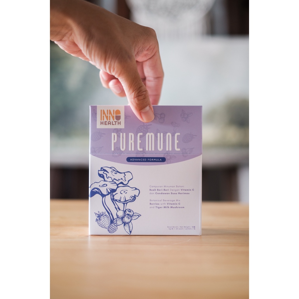 INNO HEALTH PUREMUNE BOTANICAL BEVERAGE MIX BERRIES WITH VIT-C AND ...