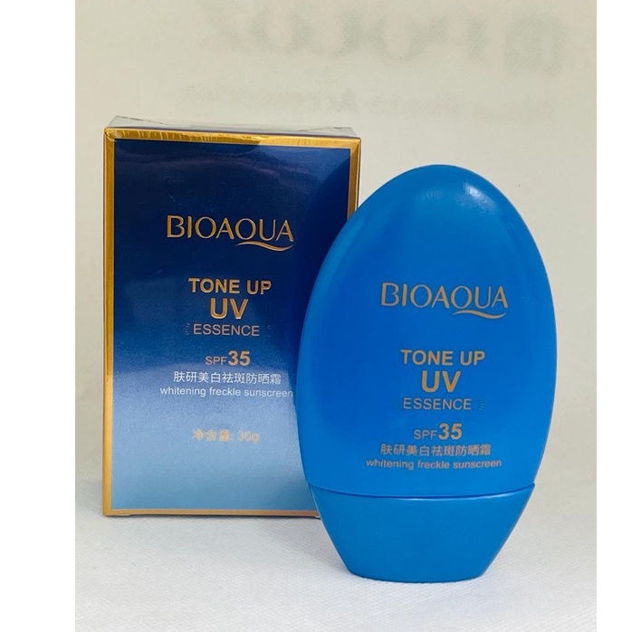 BIOAQUA Tone Up UV Essence SPF 35 Whitening Freckle Sunscreen (Net Wt ...