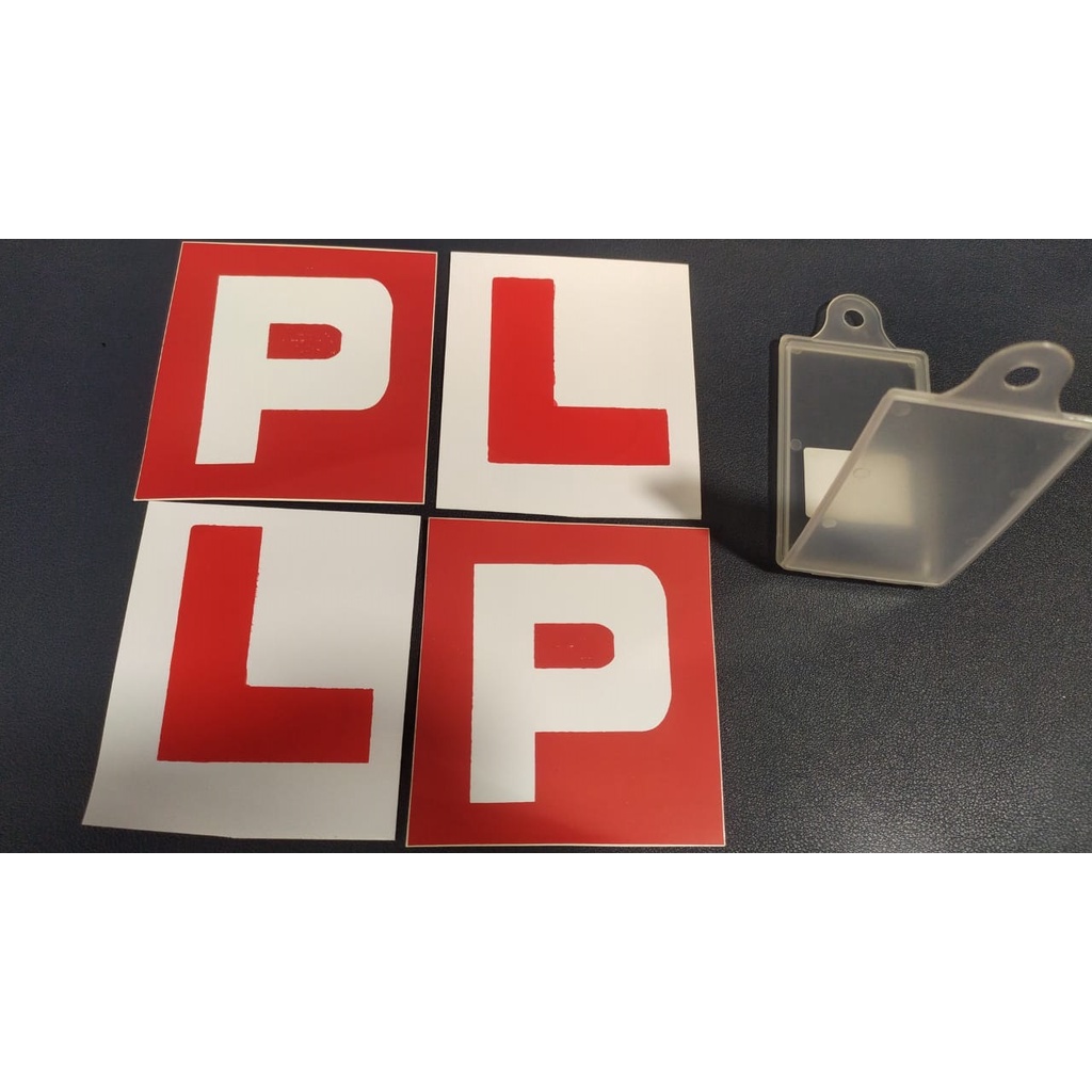 CAR KERETA Motosikal Motorcycle Motor Motorbike L Lesen Sticker P Lesen ...