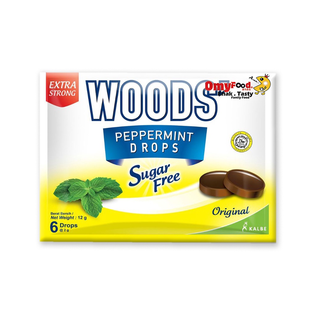 12g /15g (1 Sachets) Woods Peppermint Drops [Original/Licorice/Lemon ...
