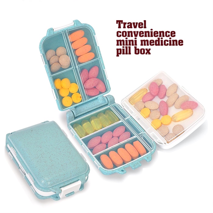 Travel Pill Box Kotak Ubat Travel 3 Layer Compartments Classification ...