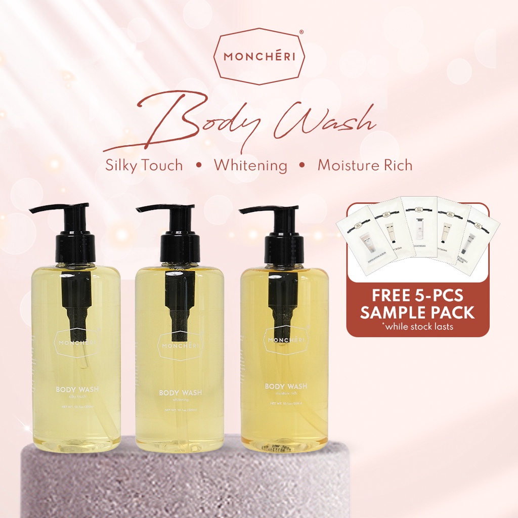 MON CHERI Body Wash 300ml Sulfate-Free Shower Cream Shower Gel ...
