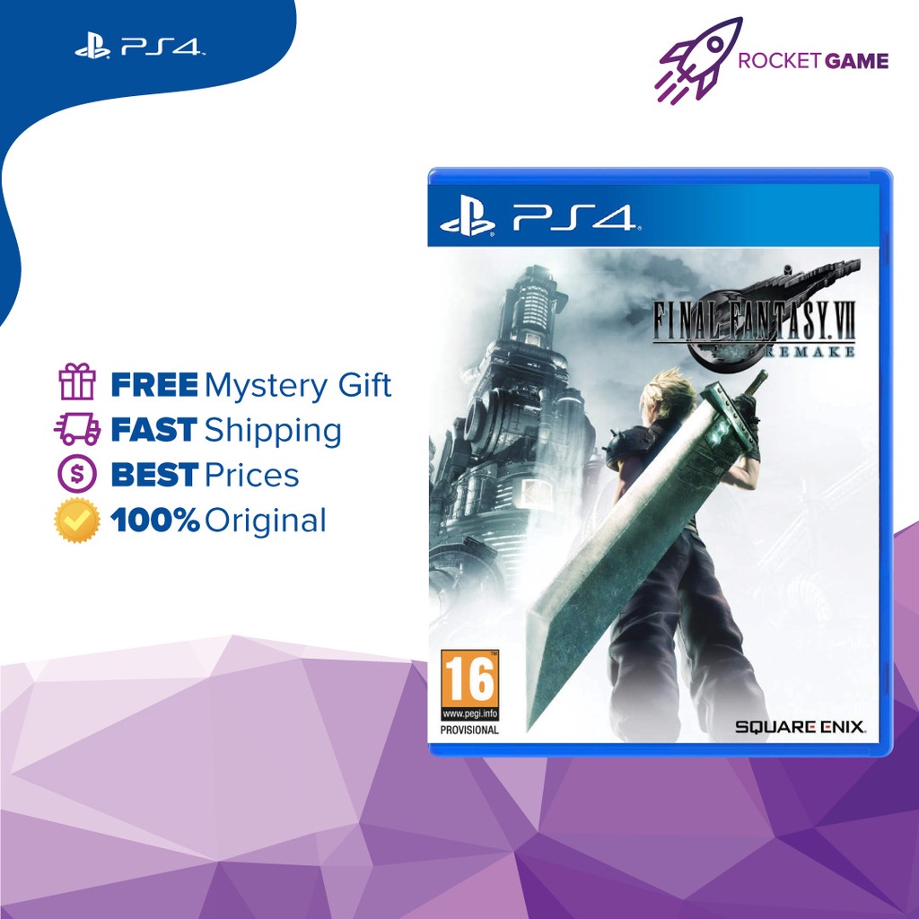 (PS4) Final Fantasy VII Remake | Final Fantasy 7 (ENG) *Original Brand ...
