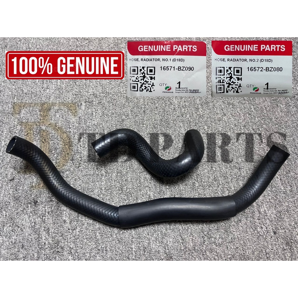 100% GENUINE PERODUA VIVA 660 850 1.0 RADIATOR HOSE / BY PASS HOSE ...