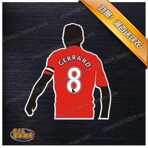 Body Sticker Reflective Car Sticker Team Car Sticker Front Liverpool ...