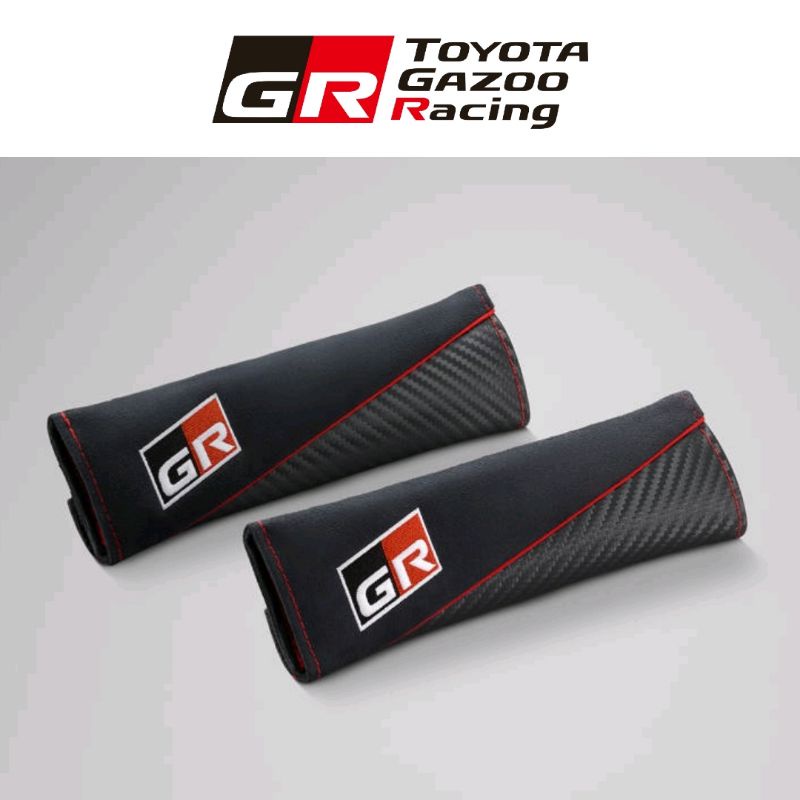 Original Toyota GR Gazoo Racing Seat Belt Cover Pad Vios GR Hilux GR ...