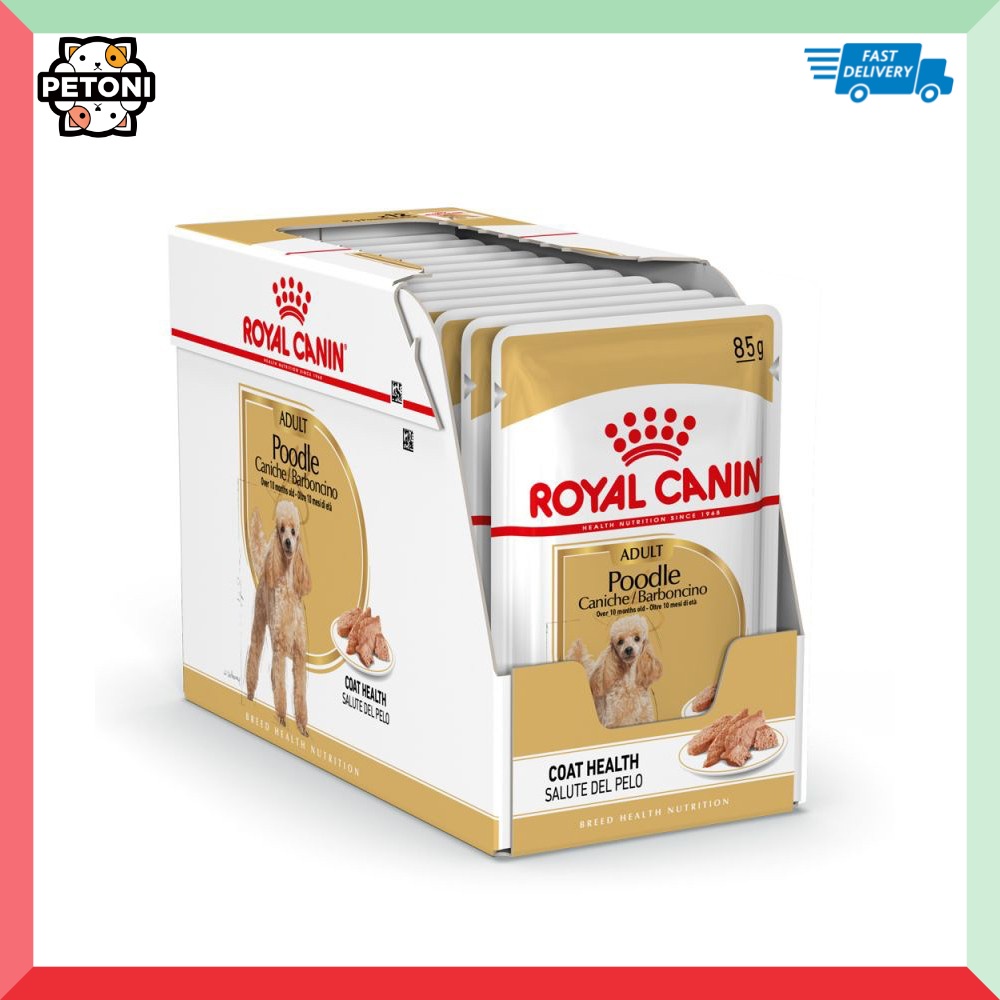 Royal Canin Poodle Dog Wet Pouch Adult Dog Food 85g | Shopee Malaysia