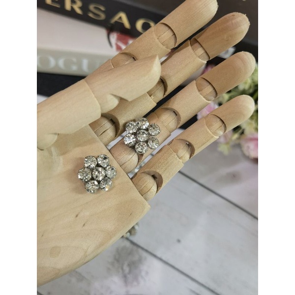 [CLEARANCE] Iron On Beads Patches Manik Tampal Baju Bentuk Bunga ...