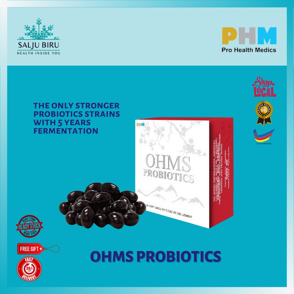 OHMS Probiotics 5 years fermentation by Dr Ohhira-80's Vegetable ...