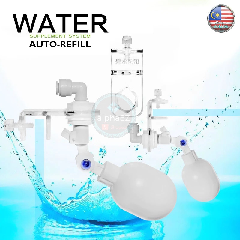 Aquarium Auto Water Refill Floating Valve Auto Topup Aquarium ...